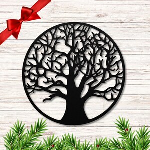Tree of Life Metal Wall Art Metal Sign Living Room Decoration ...