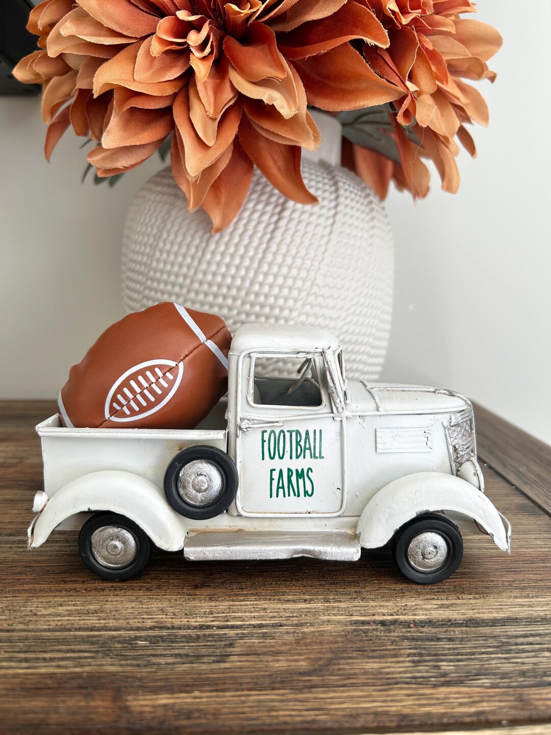 Football - Truck Decor - Football Room Decor - Boy Room Decor - - Etsy