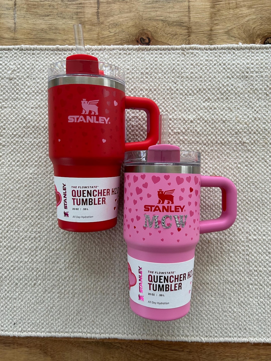 STANLEY Stanley Heart Valentine Tumbler Quencher 20oz 30oz 40oz Stanley ...