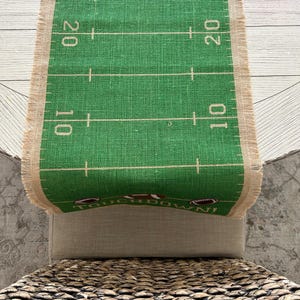 Football Table Runner - Football Party Decor - Table Runner - Football ...