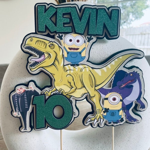 Minion Cake Topper - Etsy