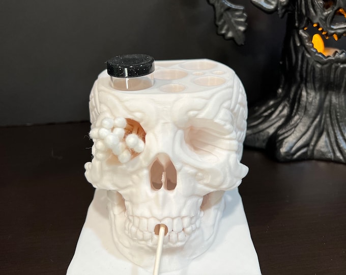 Dab Station (new Design) | Skull Dab Mat | Make up Organizer | Dab ...