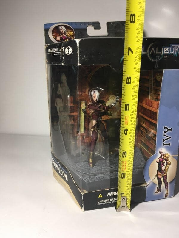 Ivy Ultra Action Figure Soul Calibur 2 II Spawn Namco Necrid Mcfarlane ...