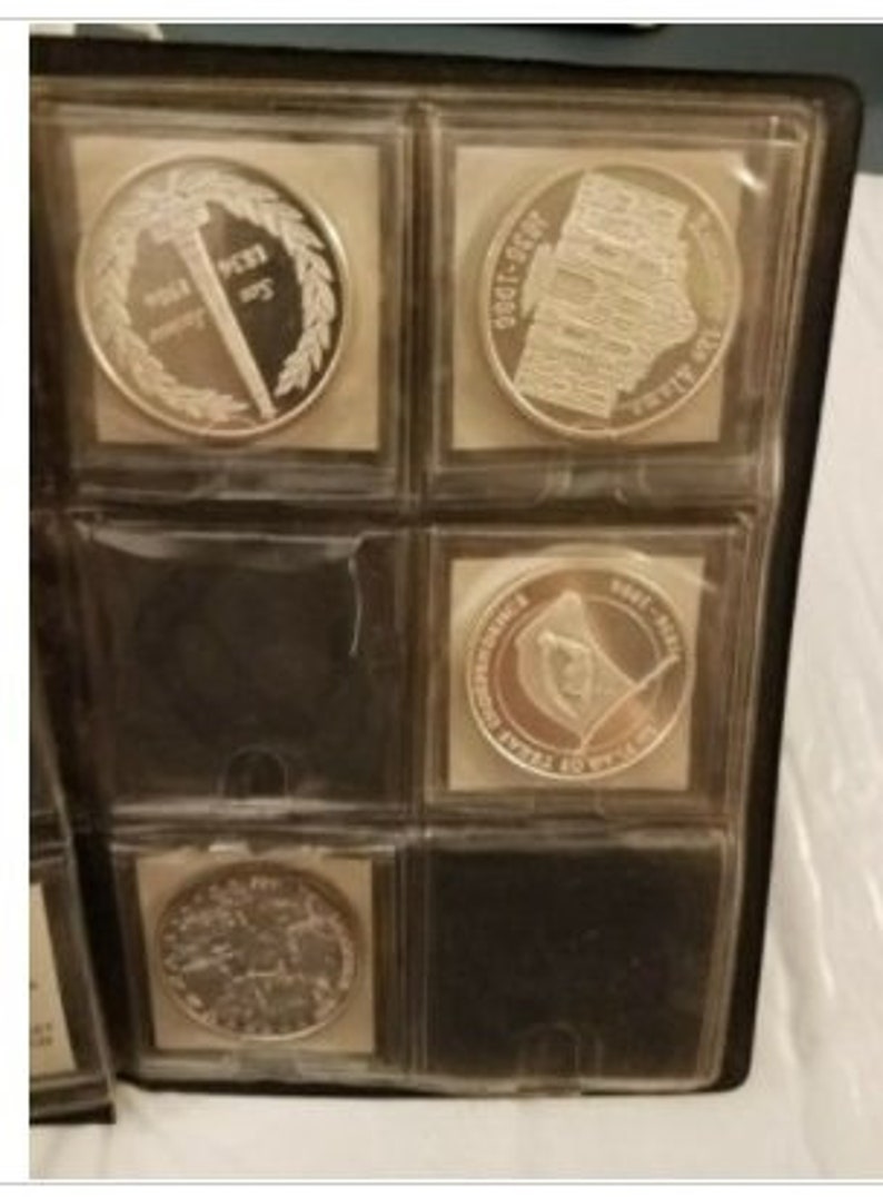 Ten Coin Set Texas 150th Anniversary 1836 1986 Commemorative - Etsy