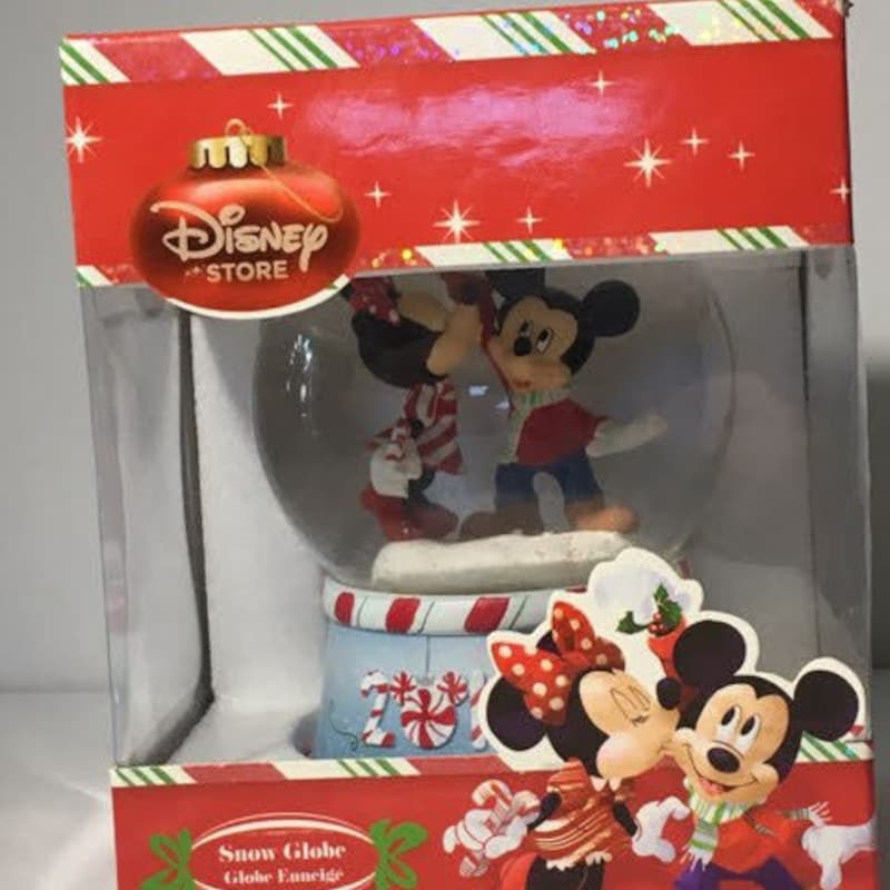 Mickey Mouse Snow Globe - Etsy