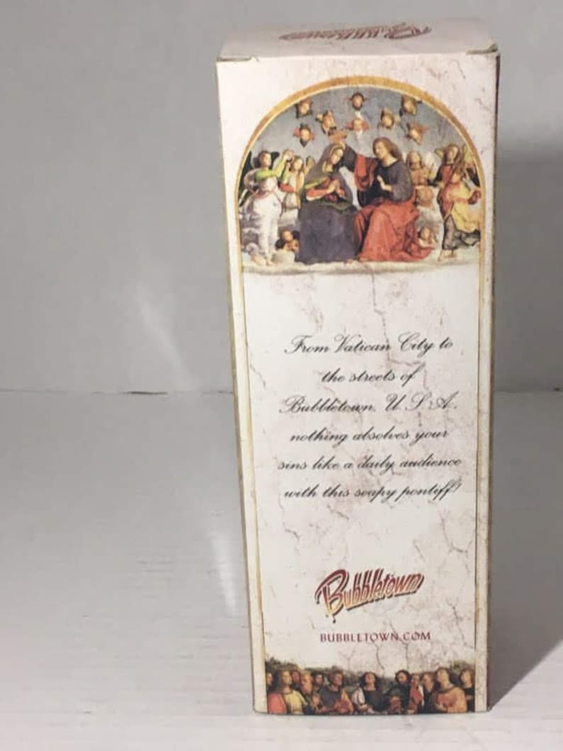 Pope on a Rope Soap Bubbletown Novelty Vintage Rare NIB Very - Etsy