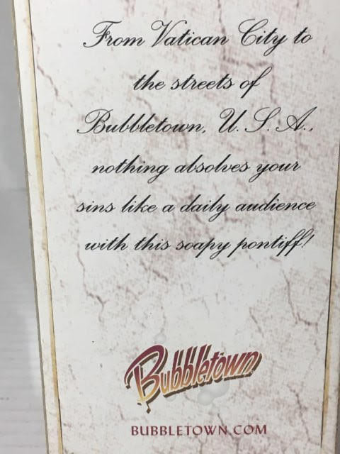 Pope on a Rope Soap Bubbletown Novelty Vintage Rare NIB Very Hard to ...