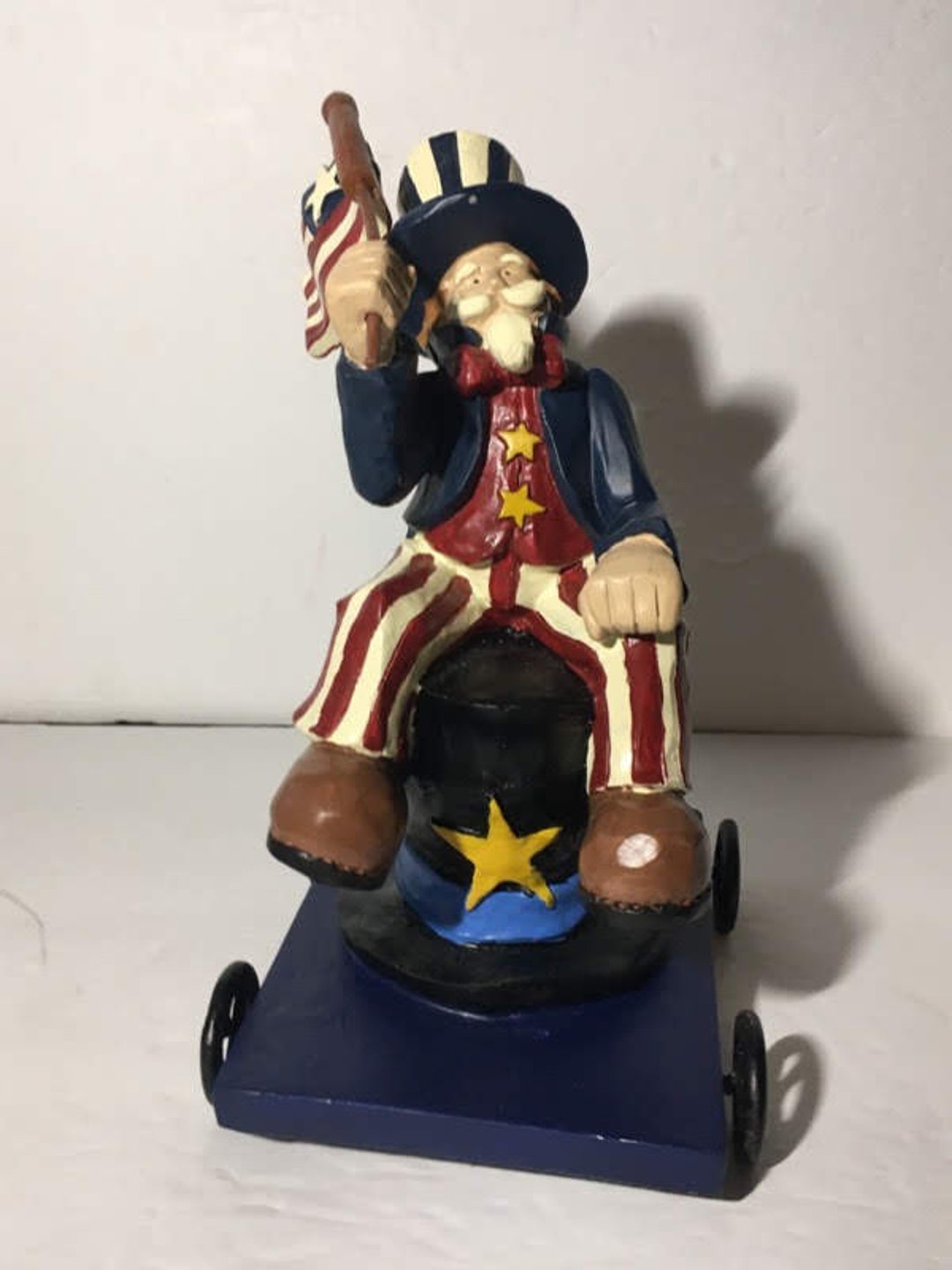 Uncle Sam Decoration USA Patriotic Nantucket Fourth of July - Etsy