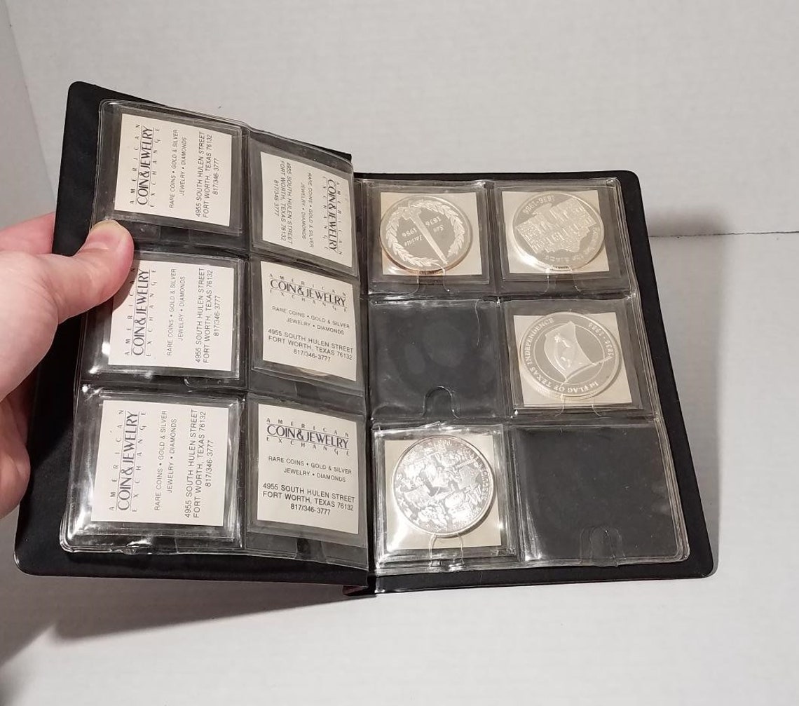 Ten Coin Set Texas 150th Anniversary 1836 1986 Commemorative - Etsy