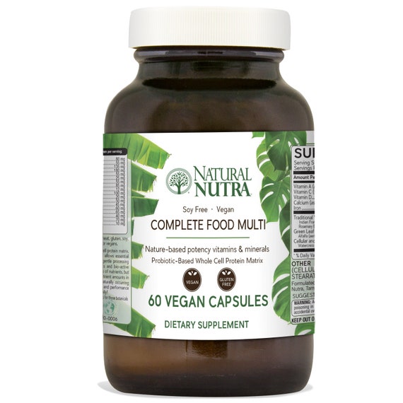 Natural Nutra Complete Multivitamin Mineral Probiotics for - Etsy