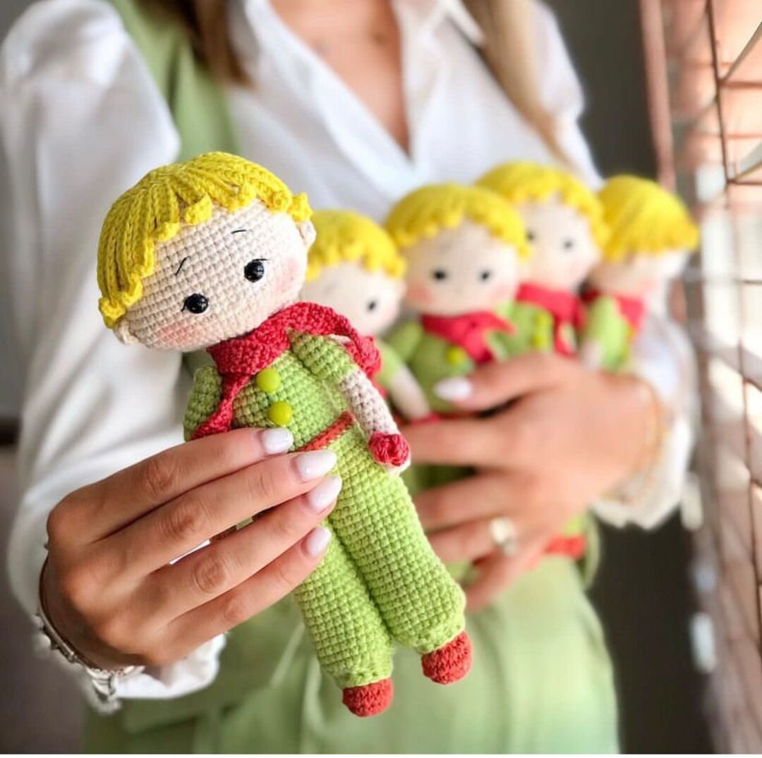 Amigurumi Toy, Little Prince, Little Prince Toy , Knitting Toy , Sieve ...