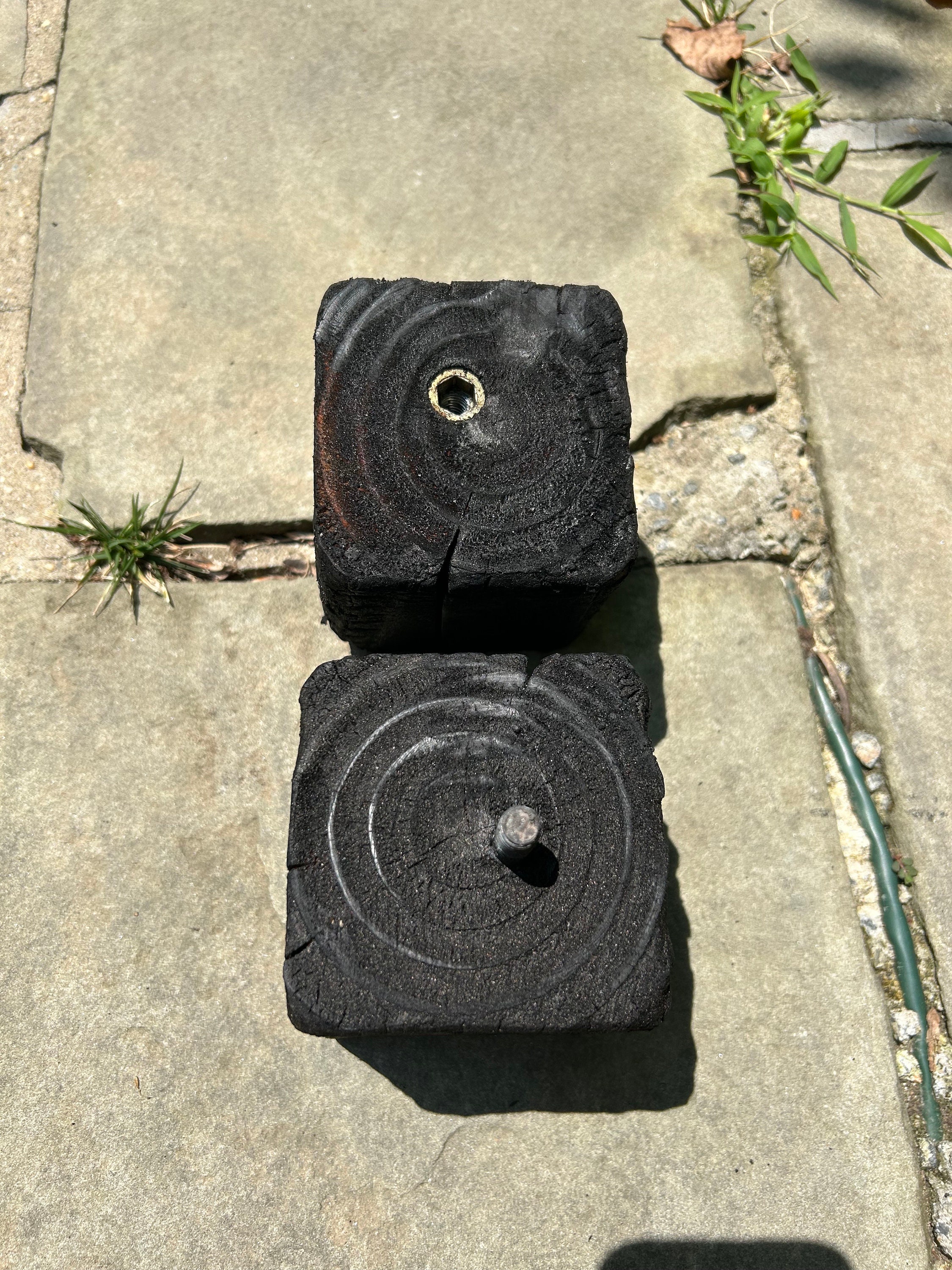 Organic Indoor Shou Sugi Ban Sculpture Totem 39/sculpture-in-a-box 1 - Etsy