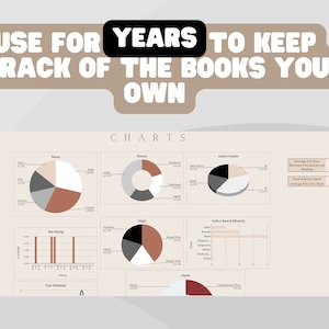 DIGITAL DOWNLOAD - My Personal Library Google Sheets Book Reading ...