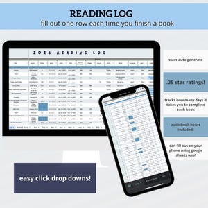 2025 Reading Log: Diversity Tracker, Stats Template (digital Download ...