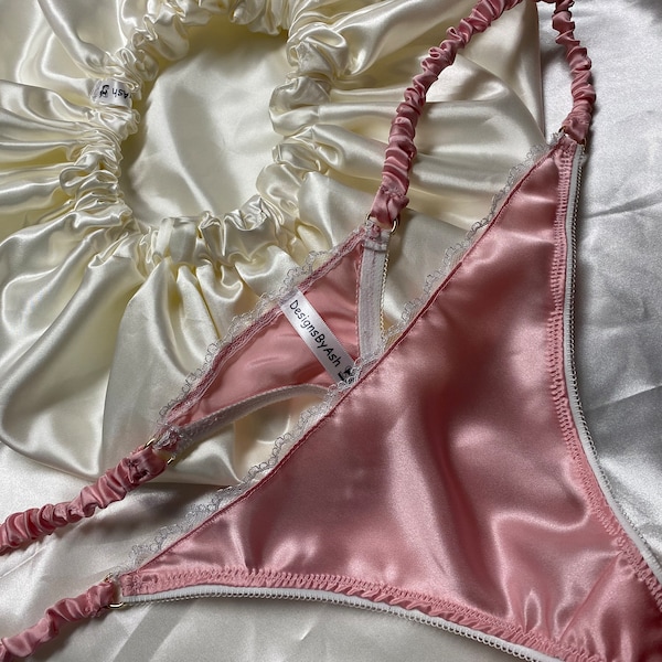 Satin Thong - Etsy