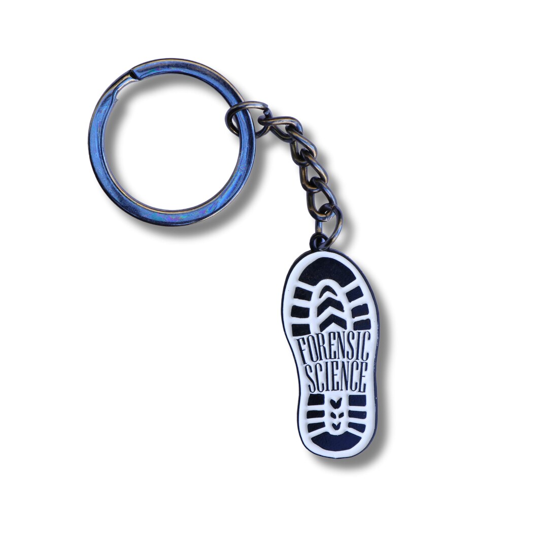 Forensic Science Footwear Impressions Soft Enamel Keyrings, True Crime ...