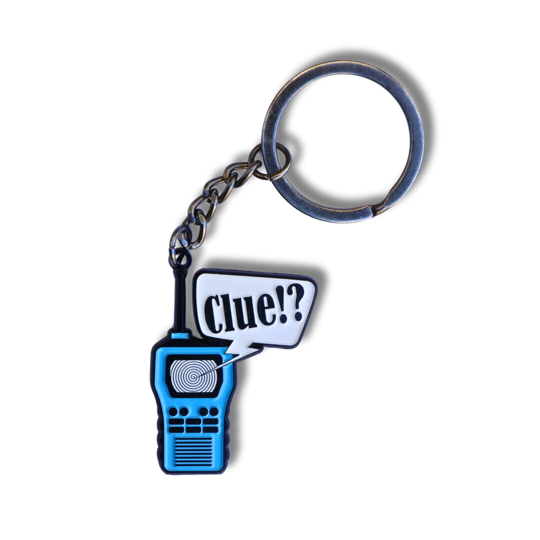 Walkie Talkie Keyring: Clue Soft Enamel Keychain - Etsy