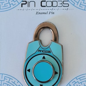 Sliding Padlock Hard Enamel Pin: Escape Room Puzzle - Etsy