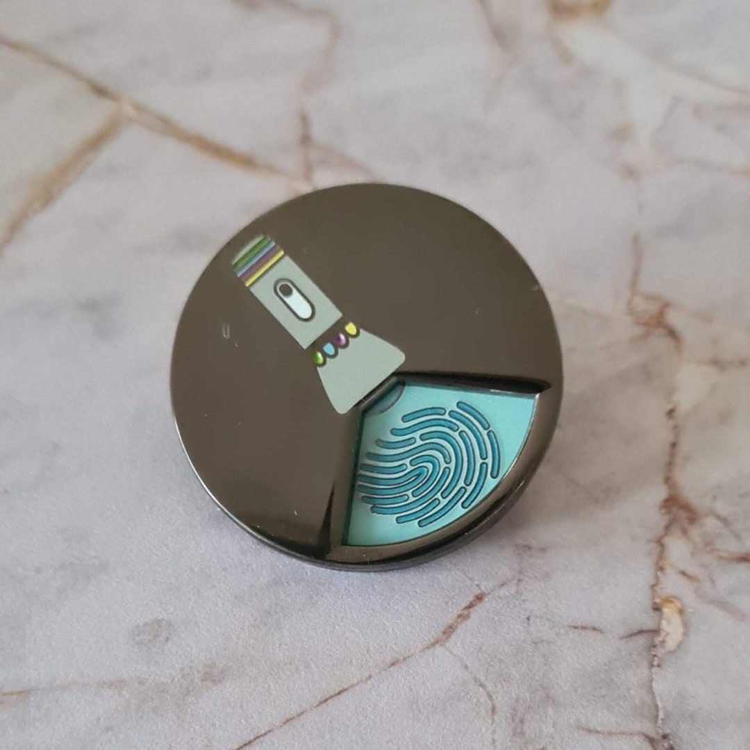 Spinning Forensic Tourch, Light Source, Fingerprint Detection Hard ...