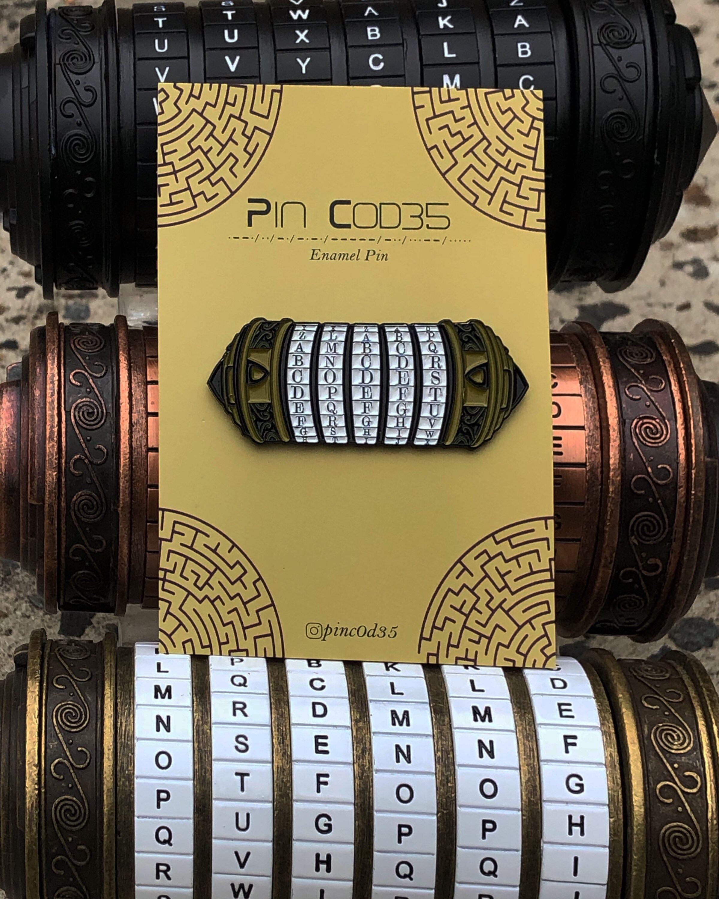 Set of 4 Spinning Decipher Wheel Puzzle Cube Hourglass - Etsy Australia