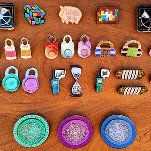 Pig Pen Cipher Hard Enamel Pin, Escape Room, Decoder - Etsy