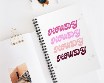 Spiral Notebook Country Western Brands Turquoise Western - Etsy