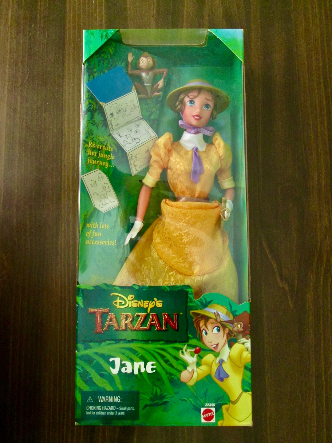 Rare 1999 Disney's TARZAN JANE Barbie Doll mattel 22345 - Etsy