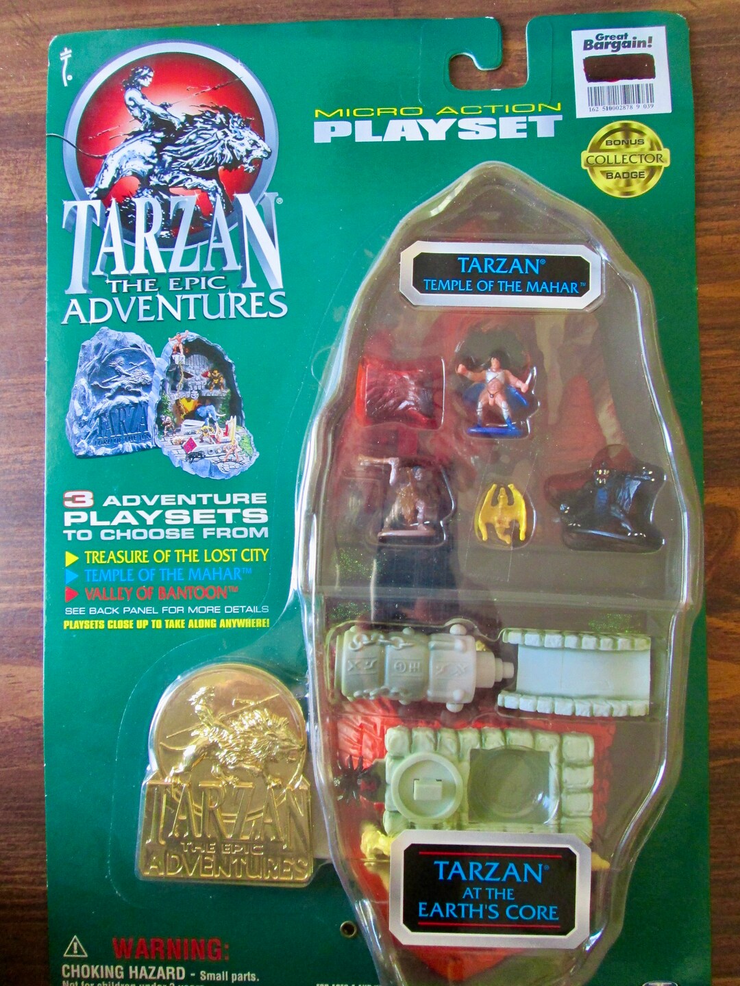 Vintage 1995 TARZAN the Epic Adventures Micro Action PLAYSET - Etsy