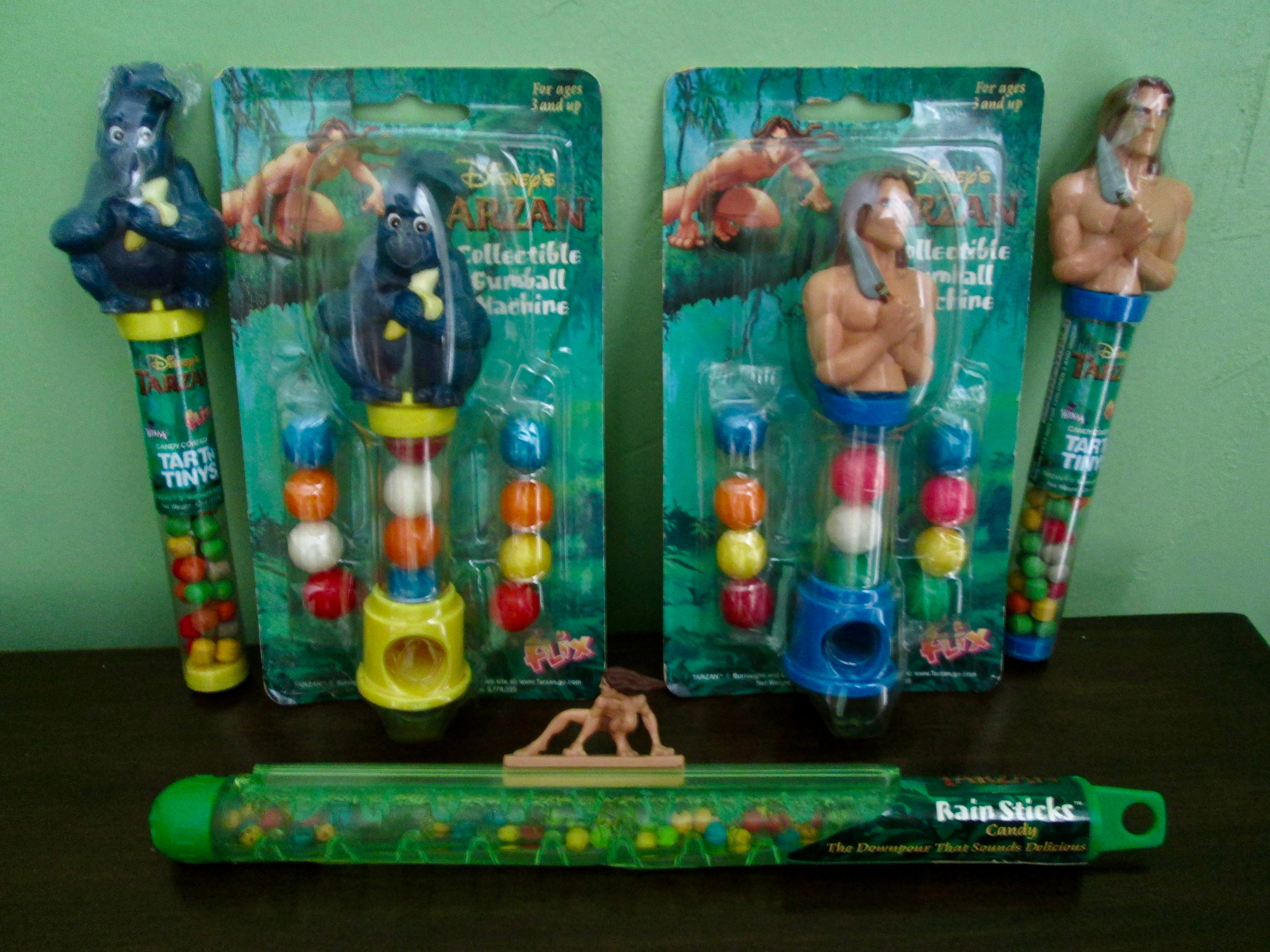 Disney Tarzan Gumball Machines Tarzan Wonka Tartntinys Tarzan Rain ...