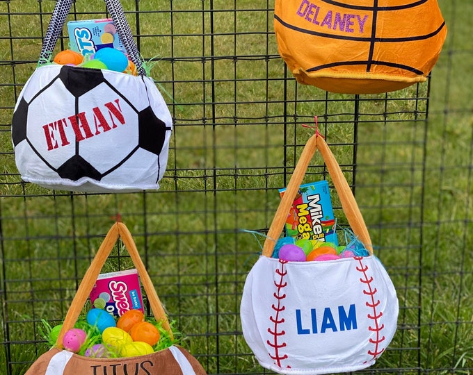 Sports Themed Easter Baskets - Etsy