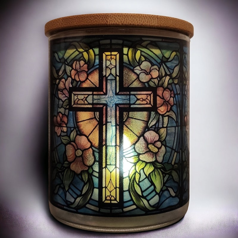 Stained Glass Light Fixture - Etsy