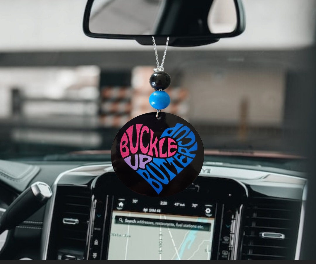 Buckle up Buttercup Car Charm - Etsy