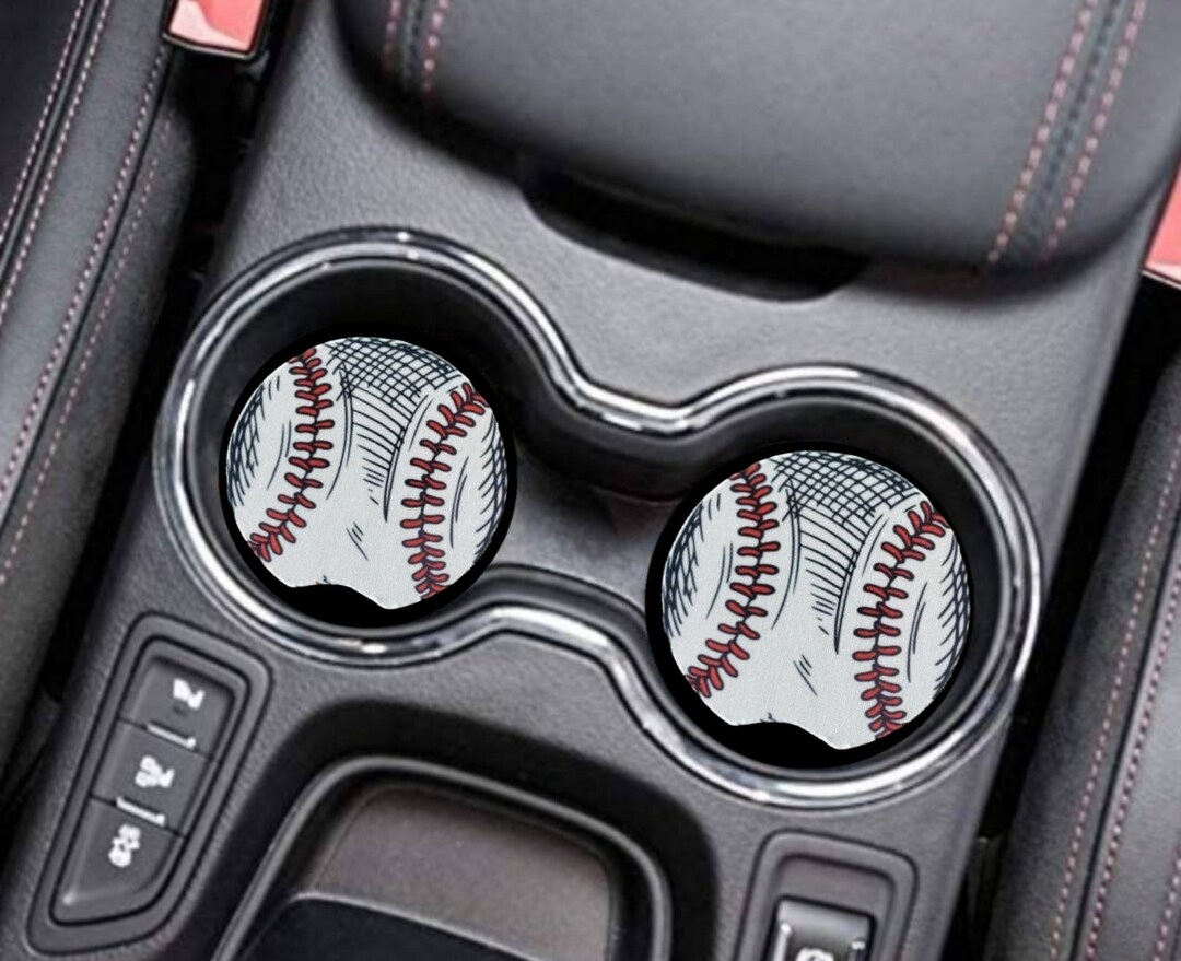 Baseball Car Coasters - Etsy