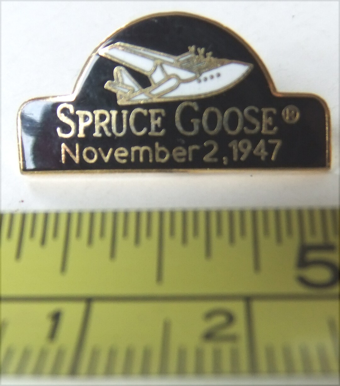 Rare, Early Design Enamel Badge Spruce Goose Commemorative From the ...