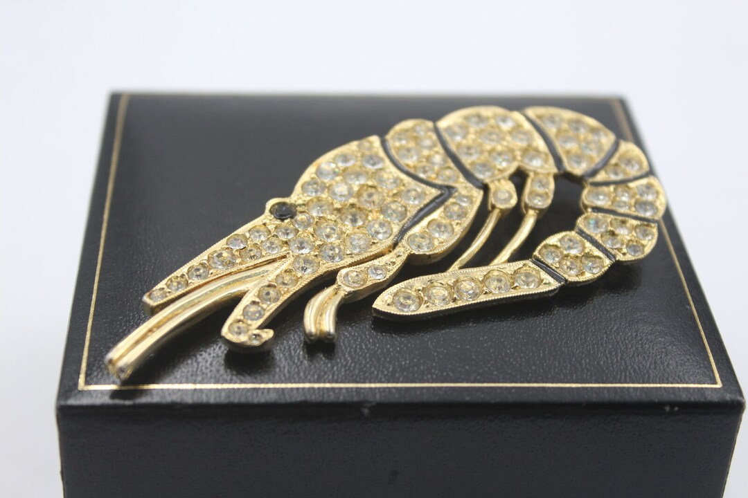Rare, Vintage Exquisitely Hand-made Statement Brooch by Sardi ...