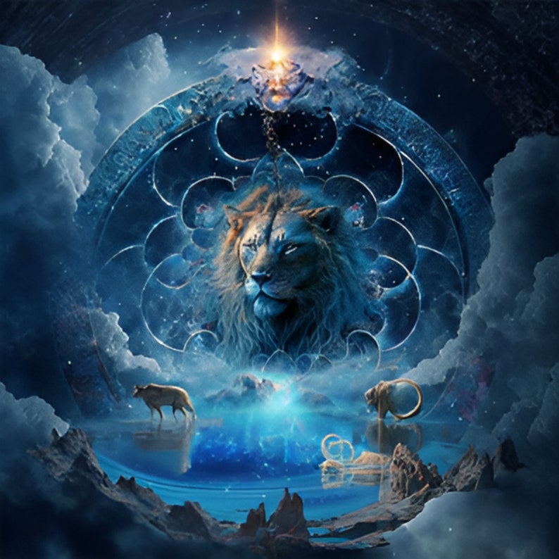 The King, Lion, Empire, New World, Heaven - Etsy