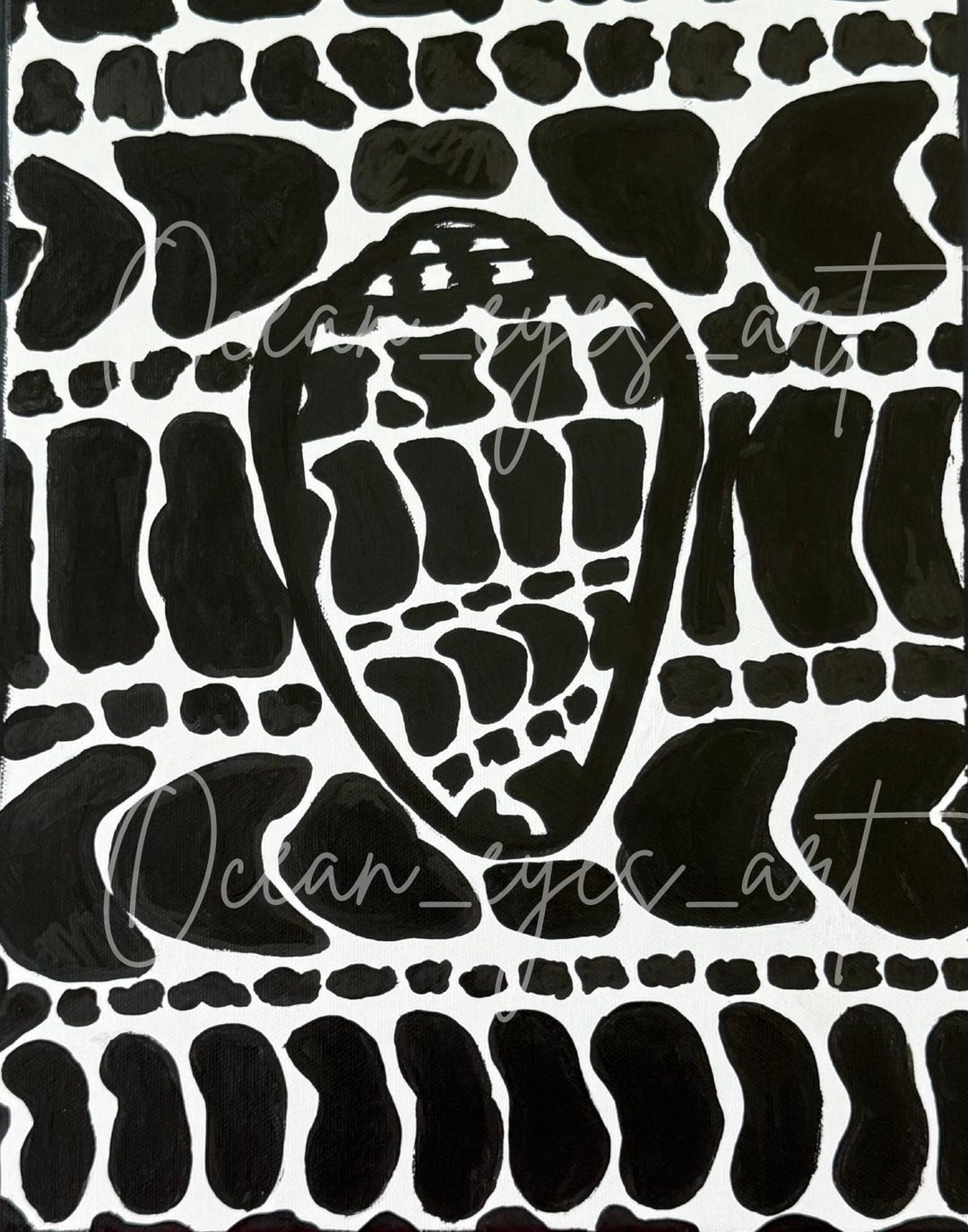 Digital Download of Hebrew Shell Camouflage Painting - Etsy