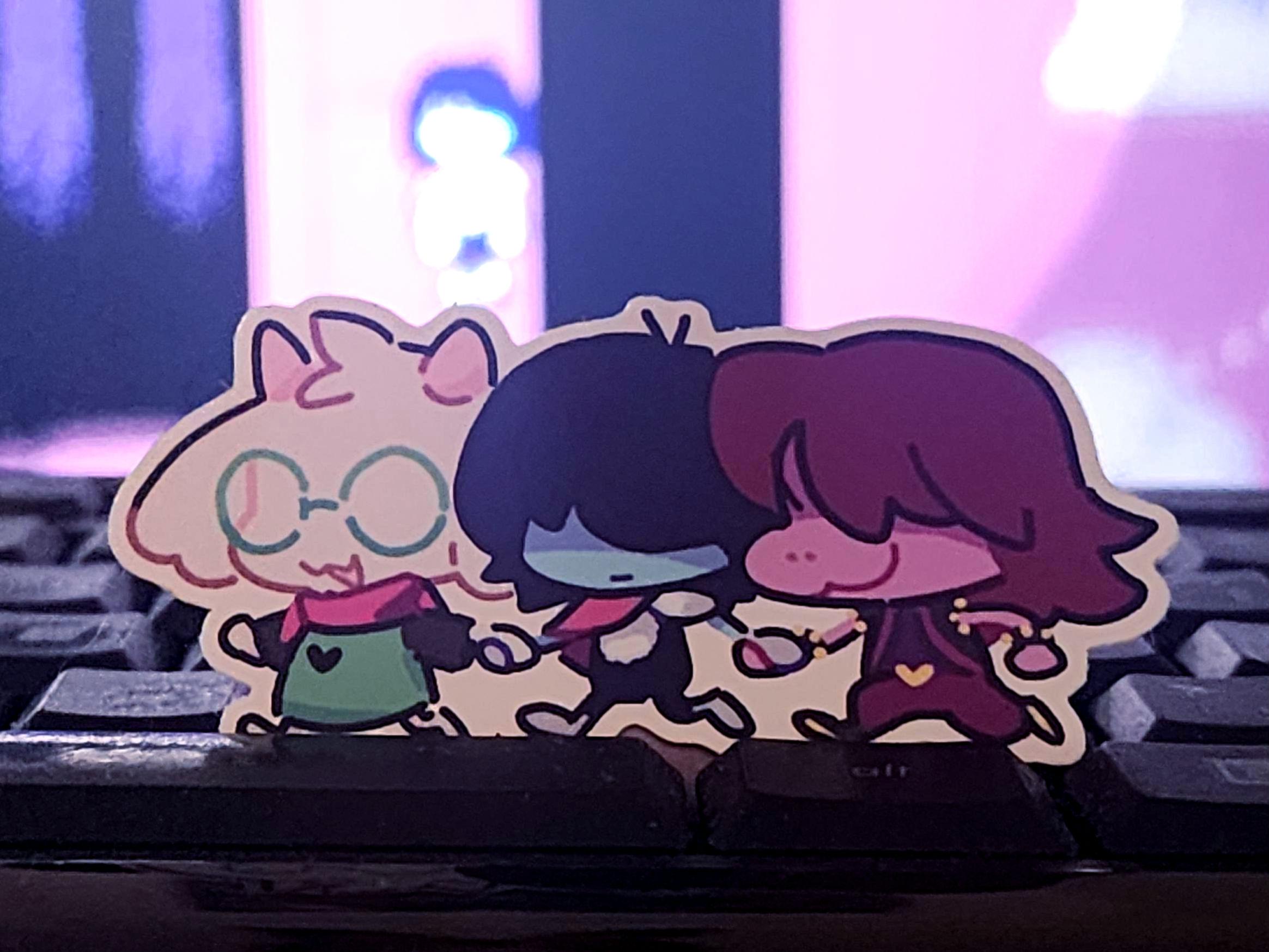 Deltarune Friends Sticker - Etsy