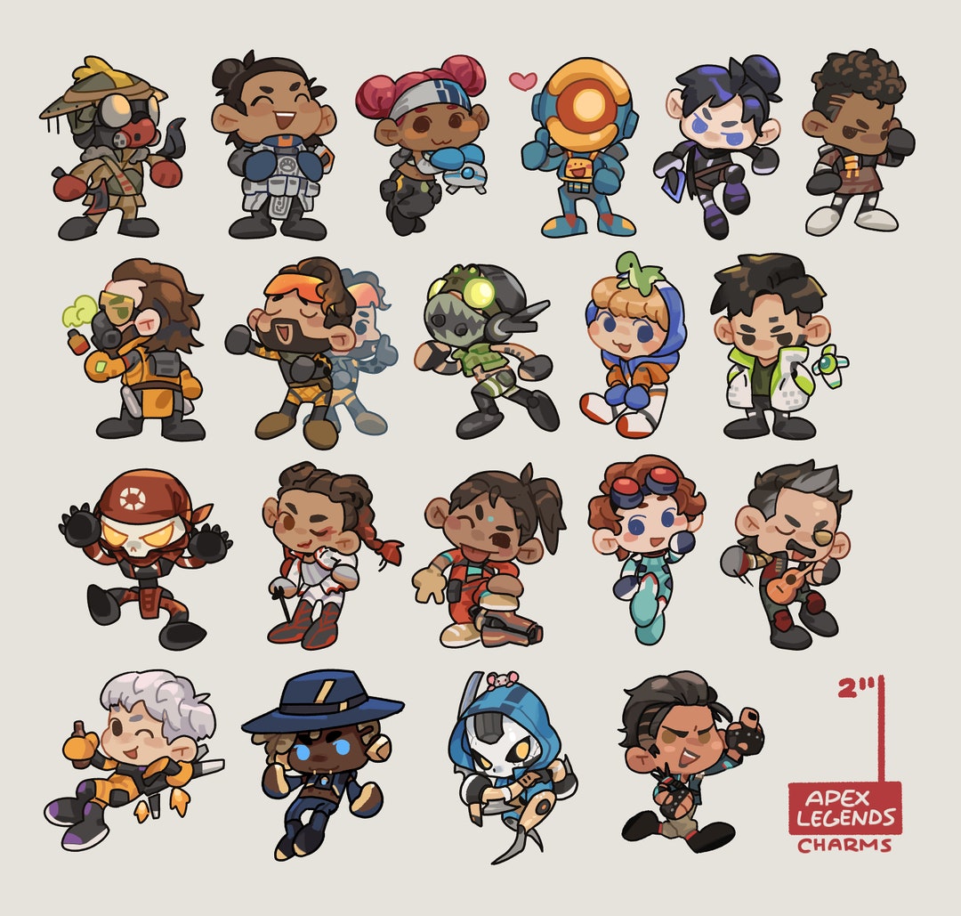 APEX // Little Legend Charms - Etsy