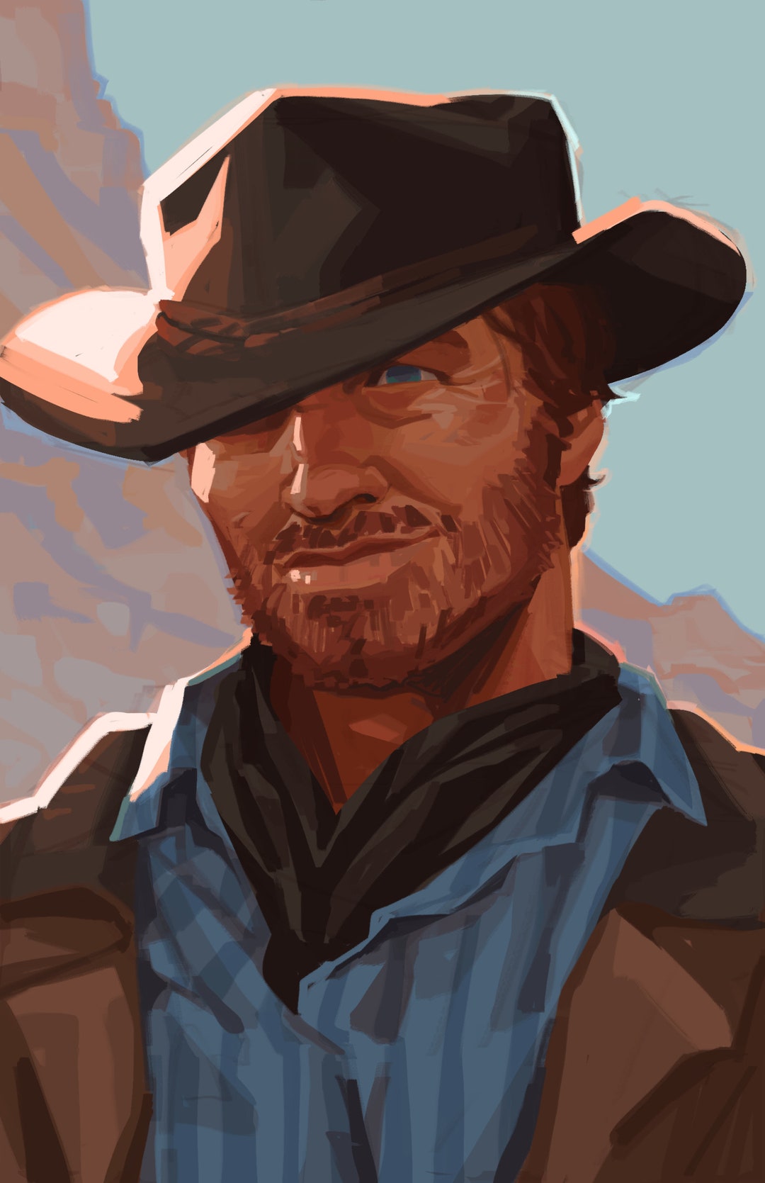 11x17 Arthur Morgan Print - Etsy