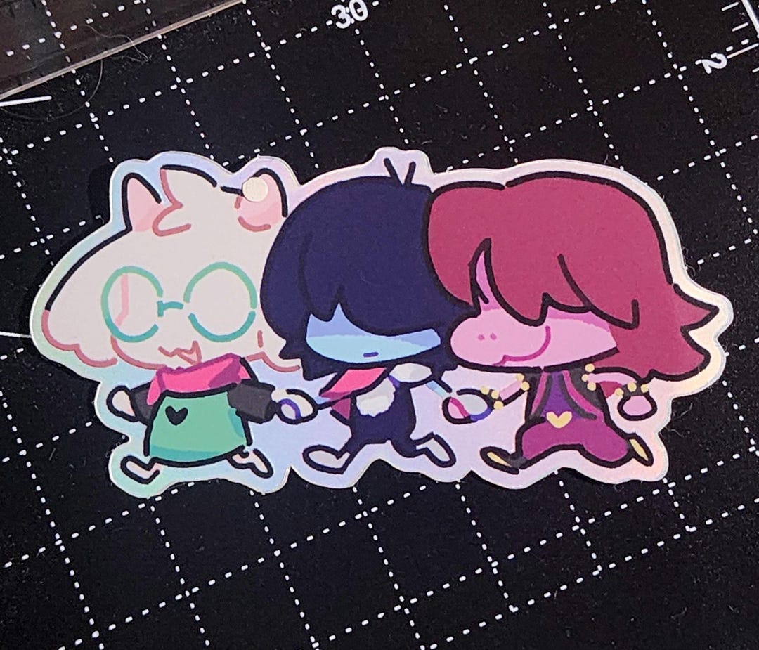 Deltarune Friends Sticker - Etsy