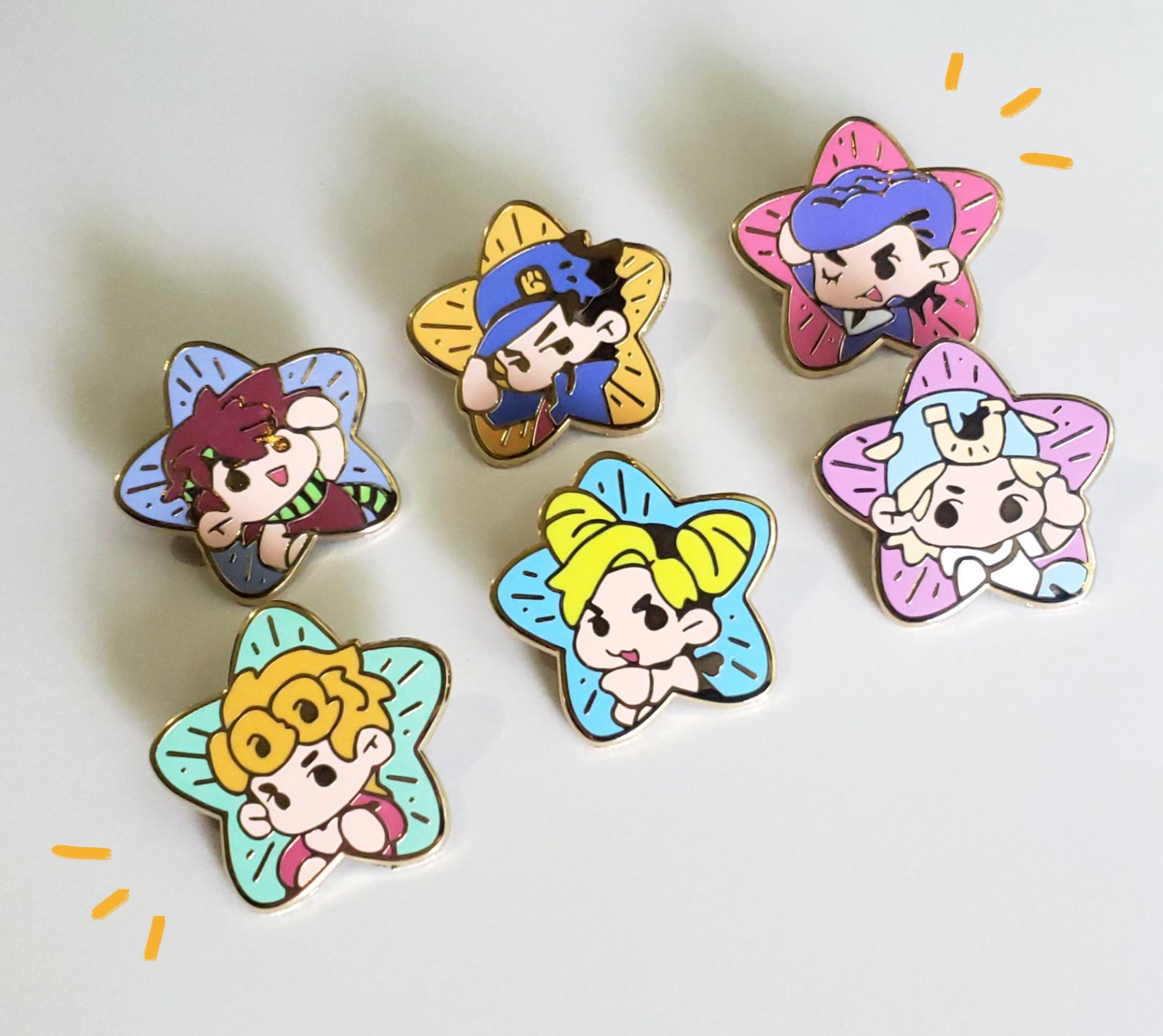 Stars Enamel Pin - Etsy