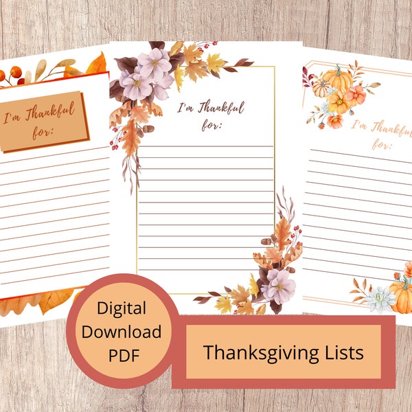 I'm Thankful for You - Etsy