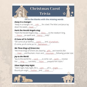 Christmas Bible Activity Sheets Instant Download, Christmas Story ...