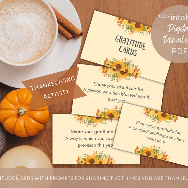 Christian Gratitude Cards - Etsy