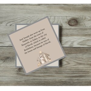 Christmas Story Cards, Instant Download, Christmas Bible Story Cards ...