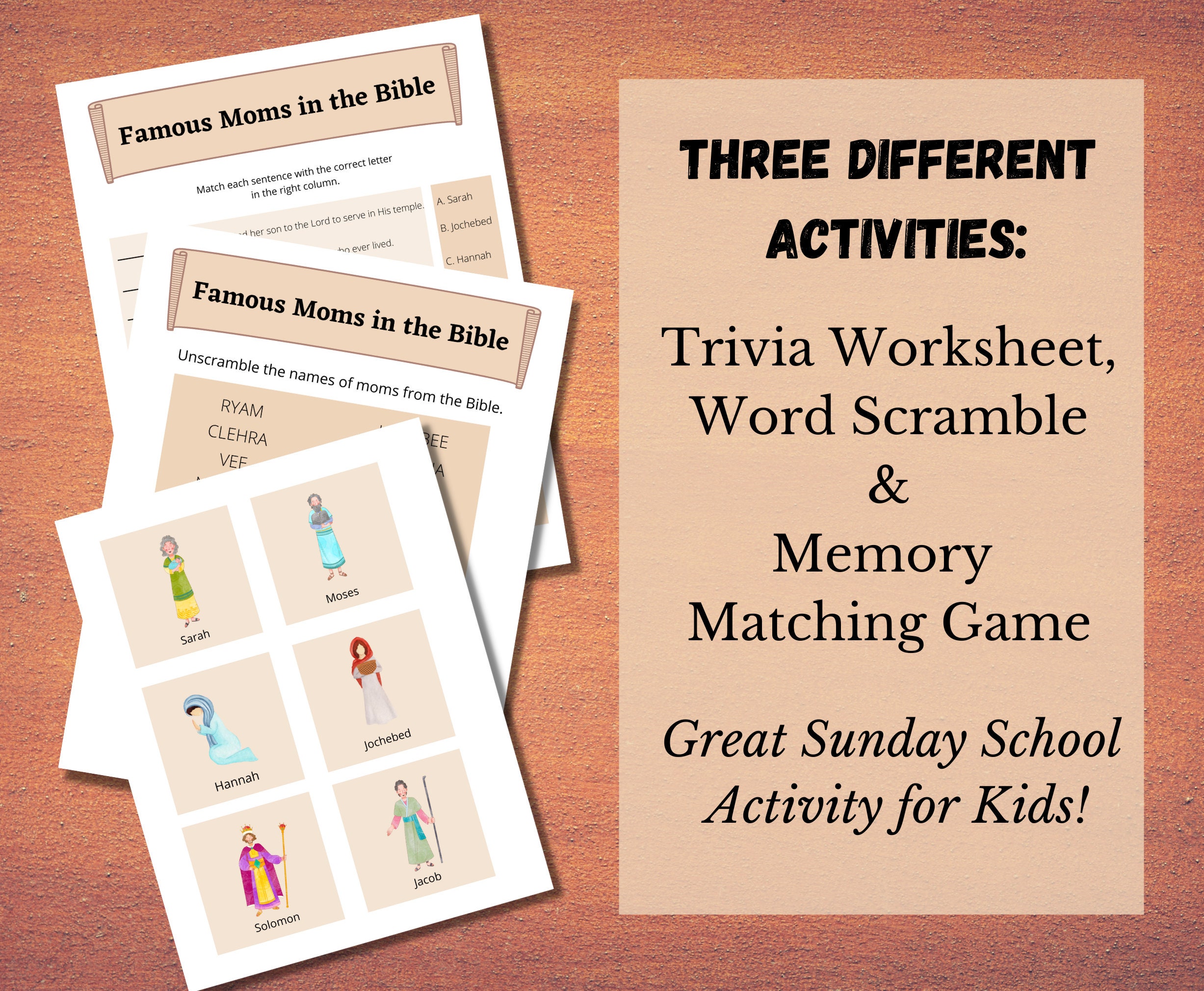 Mother's Day Activity Bundle Instant Download, Printable Worksheets for ...