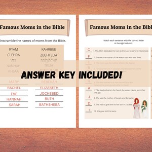 Mother's Day Activity Bundle Instant Download, Printable Worksheets for ...