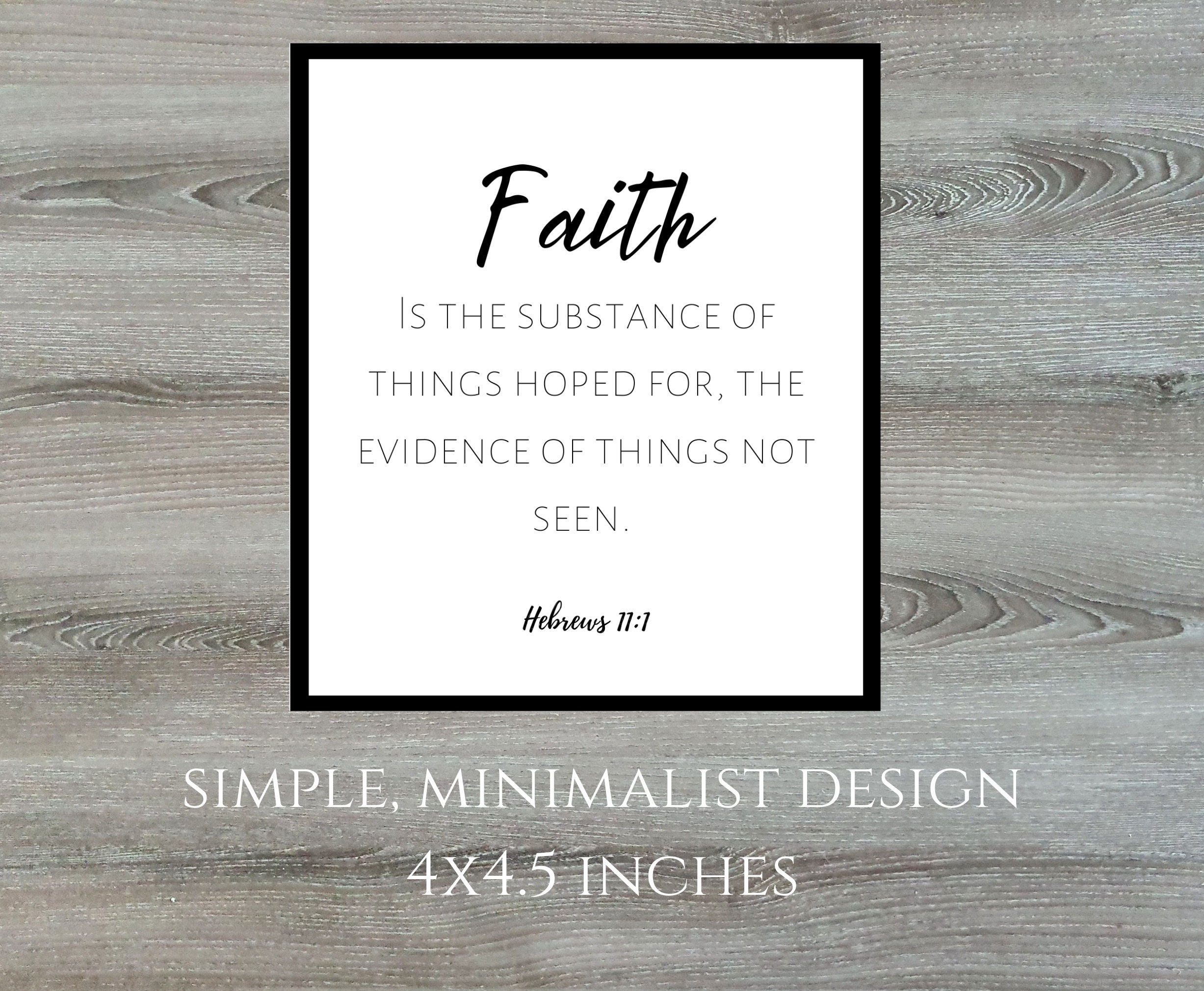 Faith Scripture Verse Cards Digital Download. Printable Scripture Verse ...