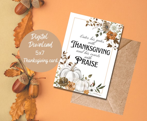 Religious Thanksgiving